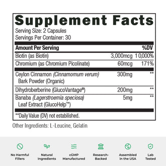 SENSOLIN GLP-1 - Advanced Natural Blood Sugar Support by UMZU