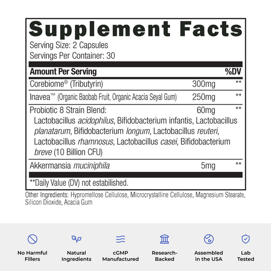 Tri-Biome: Pre+Pro+Post Biotic Gut Health Solution – UMZU